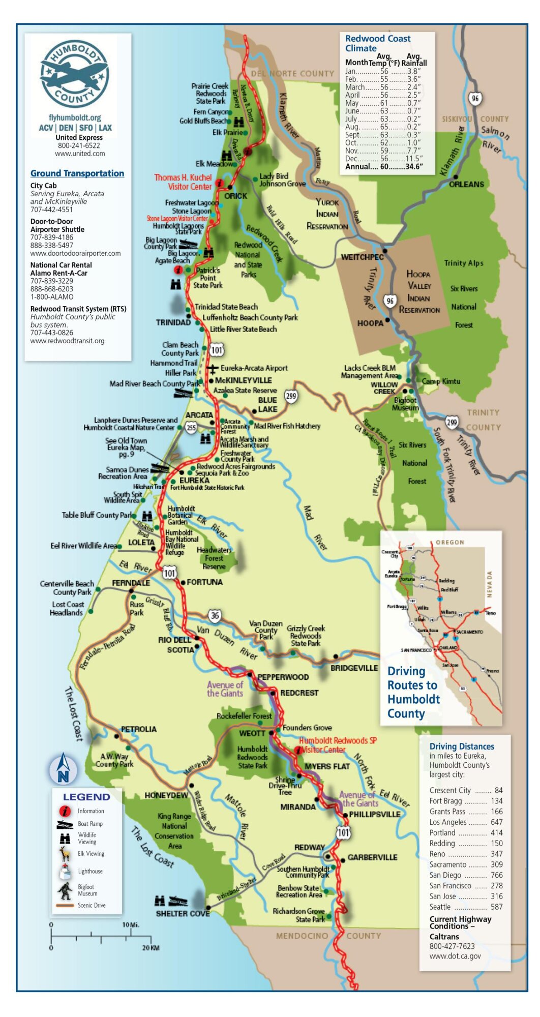 Resources - County Maps :: Humboldt Del-Norte Film Commission